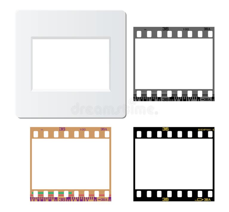Photos film frames stock illustration. Illustration of studio - 23040472
