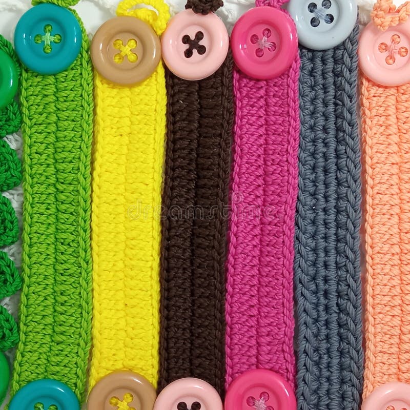 Photos of Knitting Handicrafts and Colorful Threads Stock Image - Image ...