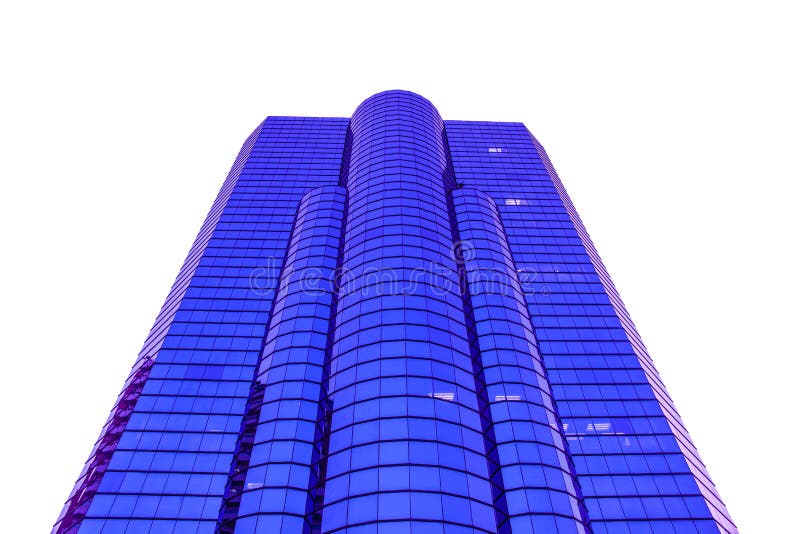 Photos of Modern Building on White Background, Isolated with Clipping ...