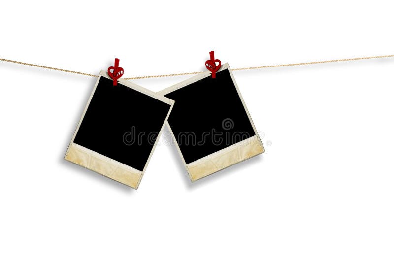 Photos on rope stock image. Image of clothespin, momories - 49132439