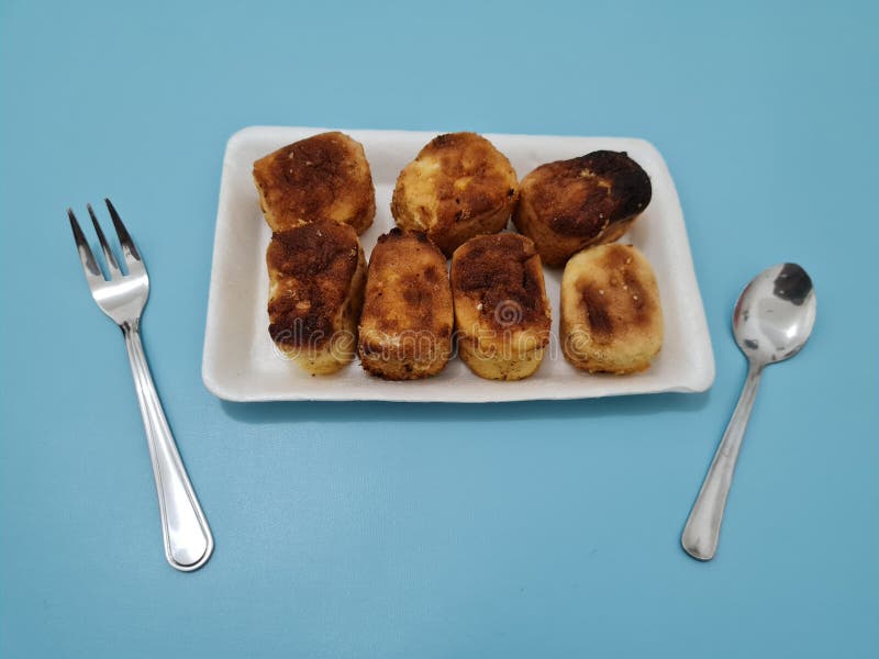 Sponge Bread in the Form of a Brown Box Made of Flour and Other ...