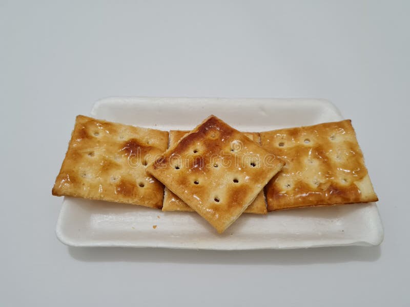 Sweet Gabin Biscuits Made of Flour and Other Ingredients in a ...