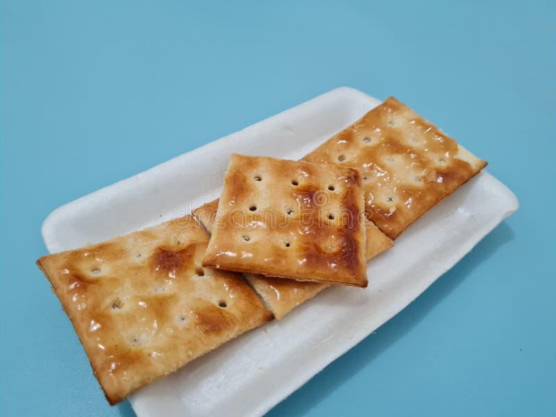 Sweet Gabin Biscuits Made of Flour and Other Ingredients in a ...