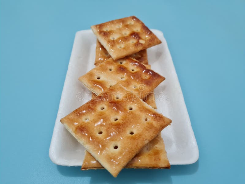 Sweet Gabin Biscuits Made of Flour and Other Ingredients in a ...