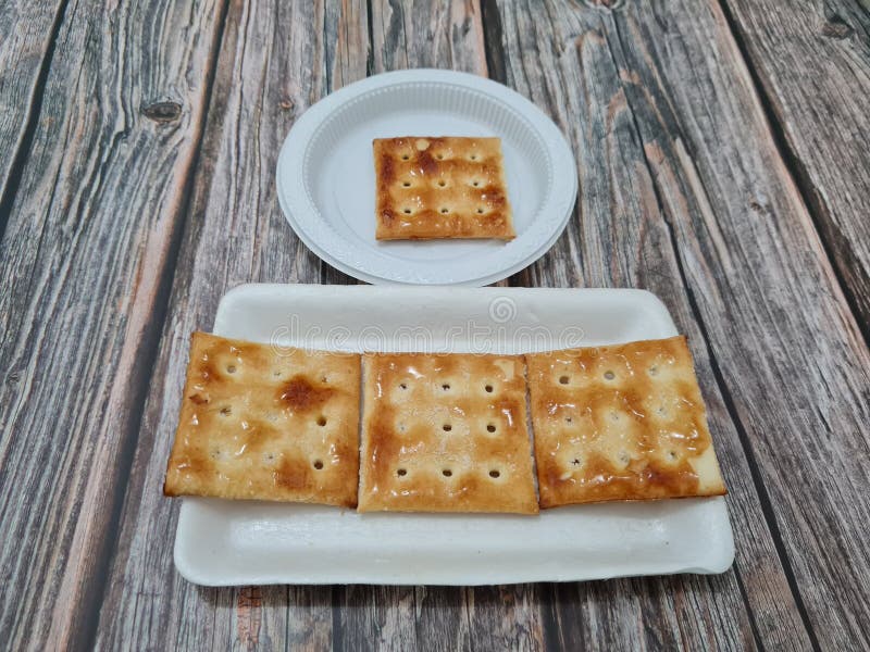 Sweet Gabin Biscuits Made of Flour and Other Ingredients in a ...