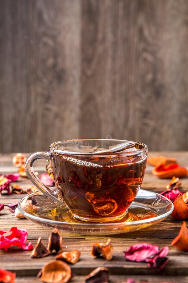 Photos tea cup on table stock image. Image of lovely - 83649267
