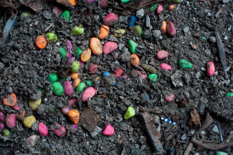Small Colorful Stones As a Background Stock Image - Image of objects ...