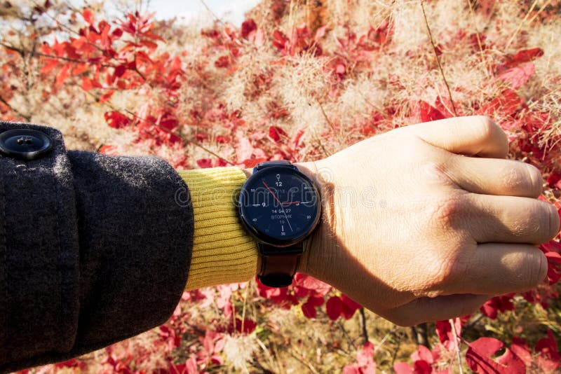 Photos of the Watch on the Hand Watch on Hands Stock Image - Image of ...