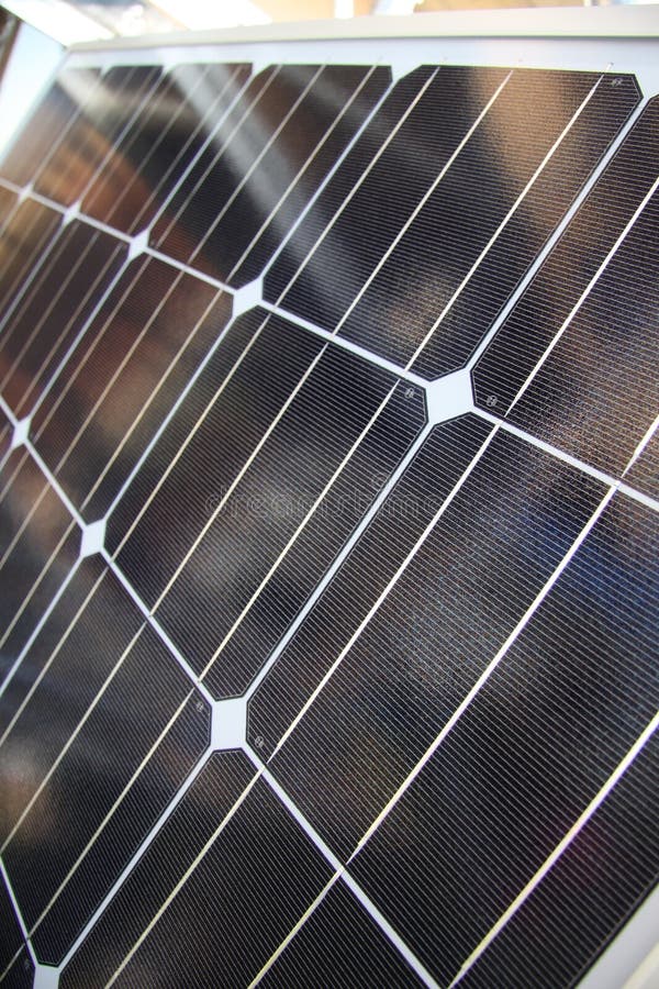 Photovoltaic cells ribbon stock photo. Image of ecology - 24318032