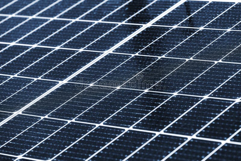Photovoltaic Cells on Solar Panel of PV System Stock Photo - Image of ...