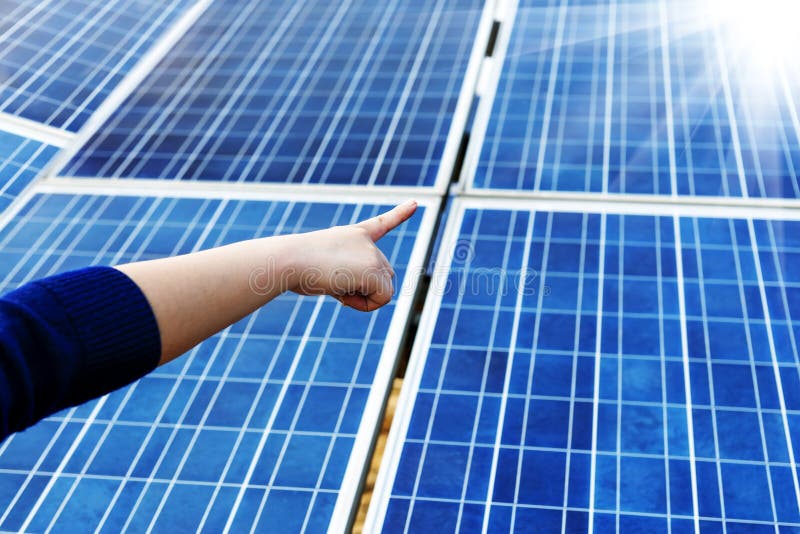 Photovoltaic cells stock image. Image of panel, photovoltaic - 46265831