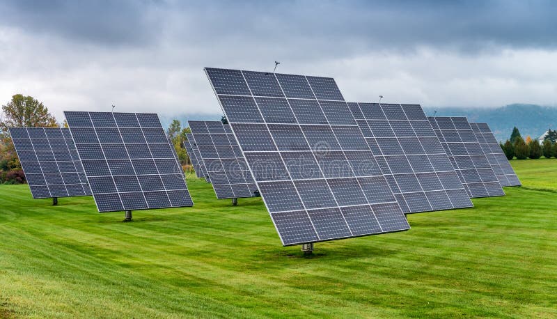 Photovoltaic field stock photo. Image of environmental - 18659584