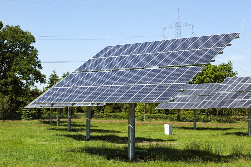Solar power generation stock image. Image of cells, photovoltaic - 15767001