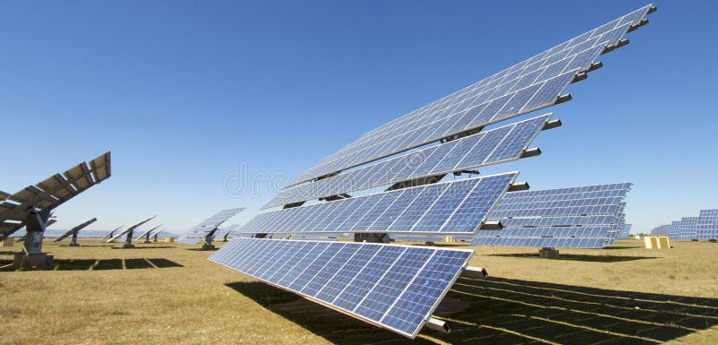 Photovoltaic panel stock image. Image of environmental - 12198999