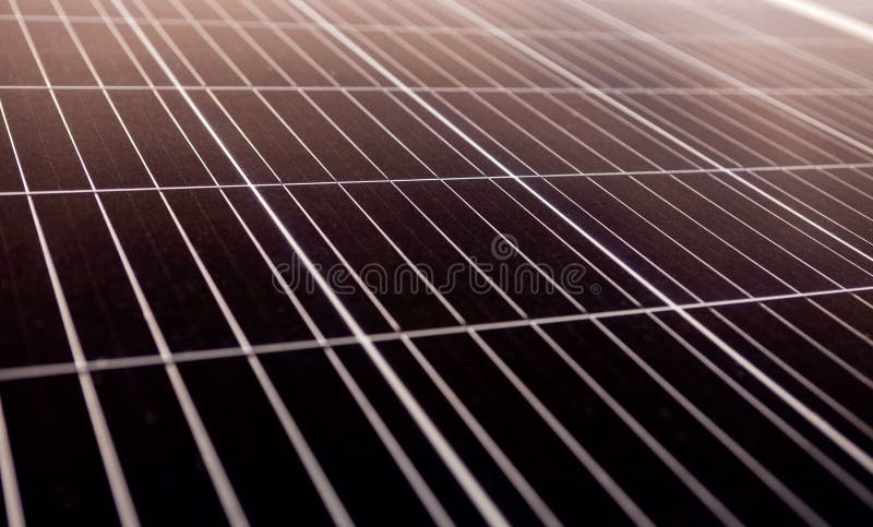 Photovoltaic Panel As Texture Stock Photo - Image of cell, electricity ...