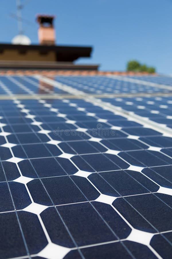 Photovoltaic panel stock image. Image of renewable, power - 78146277