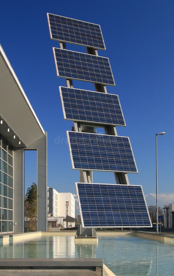 Photovoltaic panels stock photo. Image of business, environment - 10231770