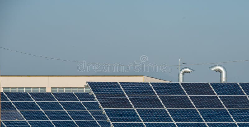 Photovoltaic Panels To Create Energy Stock Image - Image of alternative ...