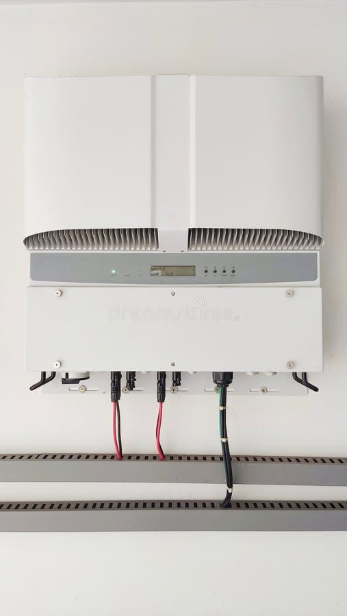 Photovoltaic Power Distribution Board Stock Image - Image of ...