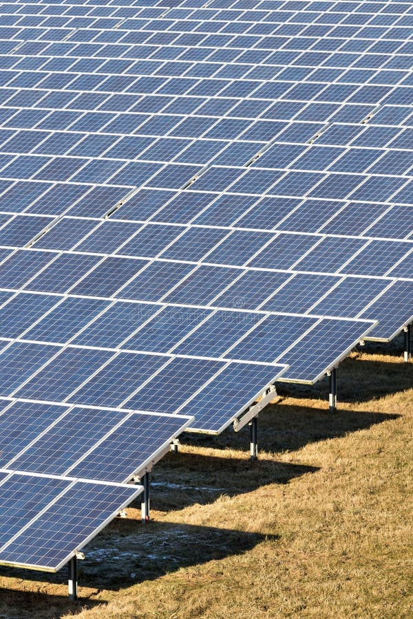Photovoltaic power station stock photo. Image of change - 85021240
