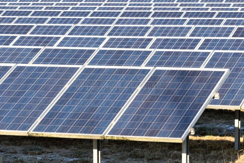 Photovoltaic power station stock photo. Image of incentives - 85048412