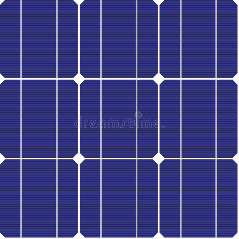 Photovoltaic Seamless Pattern Stock Vector - Illustration of modern ...