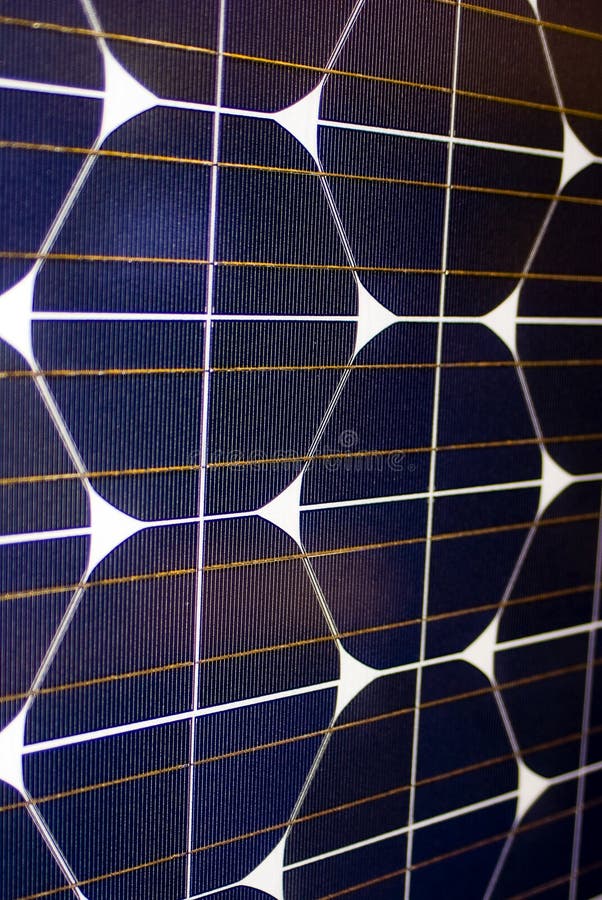 Photovoltaic Solar Panel Close Up 2 Stock Image - Image of polluting ...