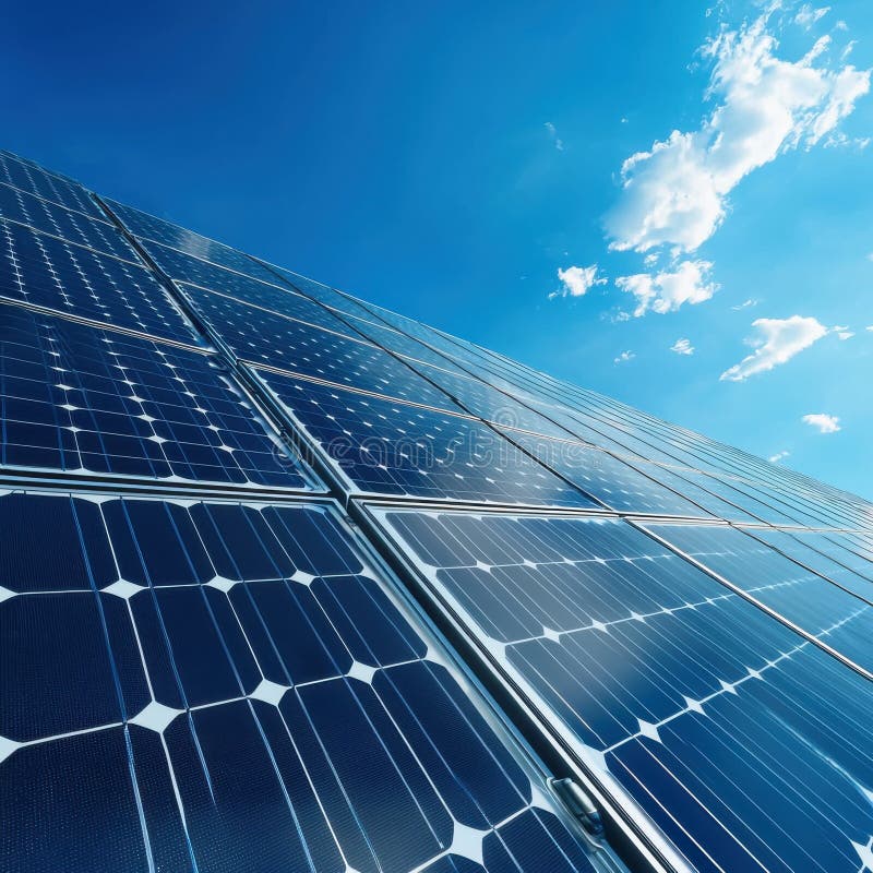 Photovoltaic Solar Panel Installed on a Rooftop for Renewable Energy ...