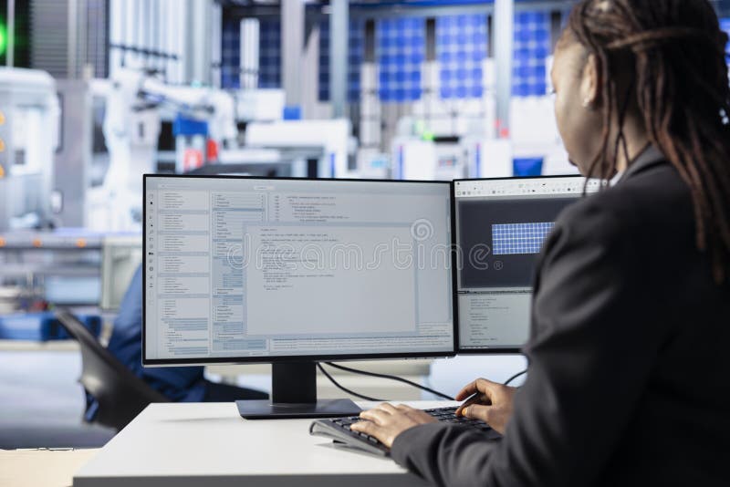 Photovoltaics Factory Programmer Coding App Pc Stock Photos - Free & Royalty-Free Stock Photos ...