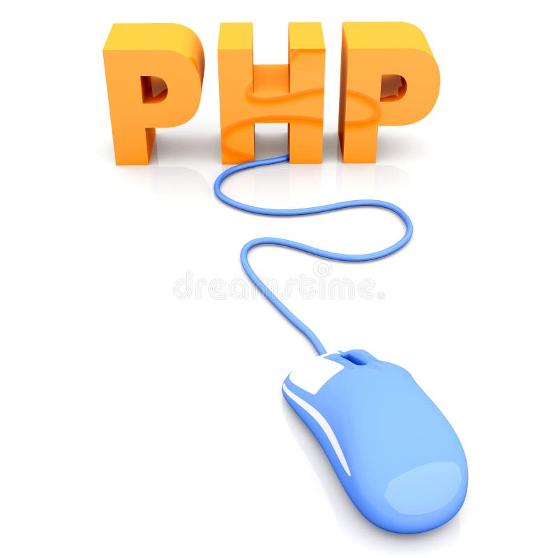 Web Dev Html Css Php Into Computer Frame Stock Vector Illustration Of Words Database 26780605