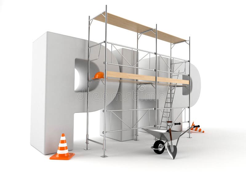 Scaffolding Letters Stock Illustrations – 17 Scaffolding Letters Stock ...