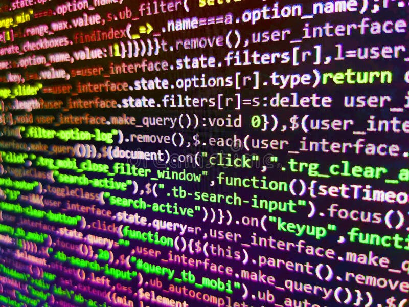 Php Development Software Site Code Developing Programming Binary Code Stock Image Image Of