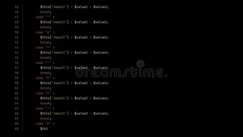 HTML Source Code Data Screen. Stock Video - Video of stylesheet ...