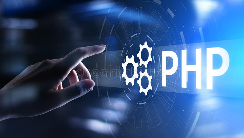 Php Web Development And Coding Internet And Technology Concept On
