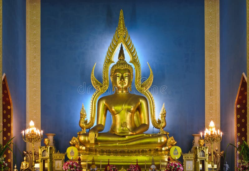 Phra Buddha Chinnarat stock photo. Image of asian, religious - 16631356