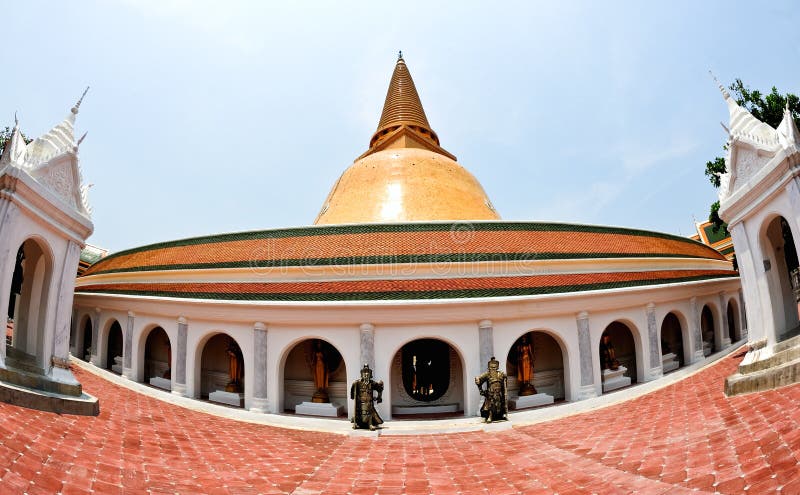 Phra Pathom Chedi stock image. Image of faith, thailand - 25645467