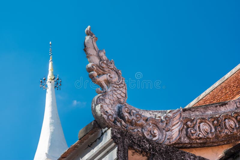 Phra that Si Song Rak stock photo. Image of famous, building - 83982222