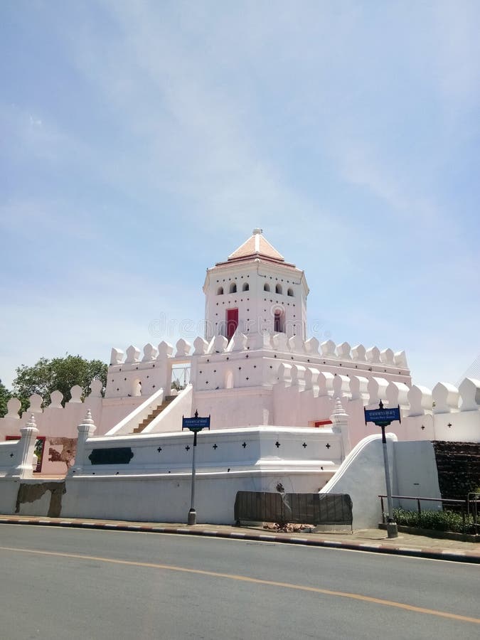 Phra Sumen Fort in Bangkok, Thailand, 6 June 2024 Stock Photo - Image ...