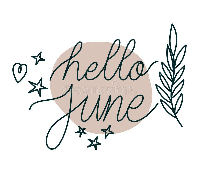 Hello June Stock Illustrations – 2,267 Hello June Stock Illustrations ...