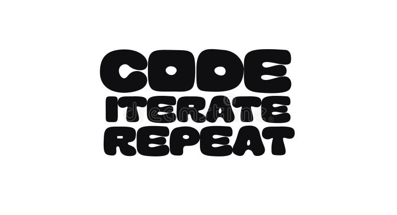 Text Code Iterate Stock Illustrations – 1 Text Code Iterate Stock ...