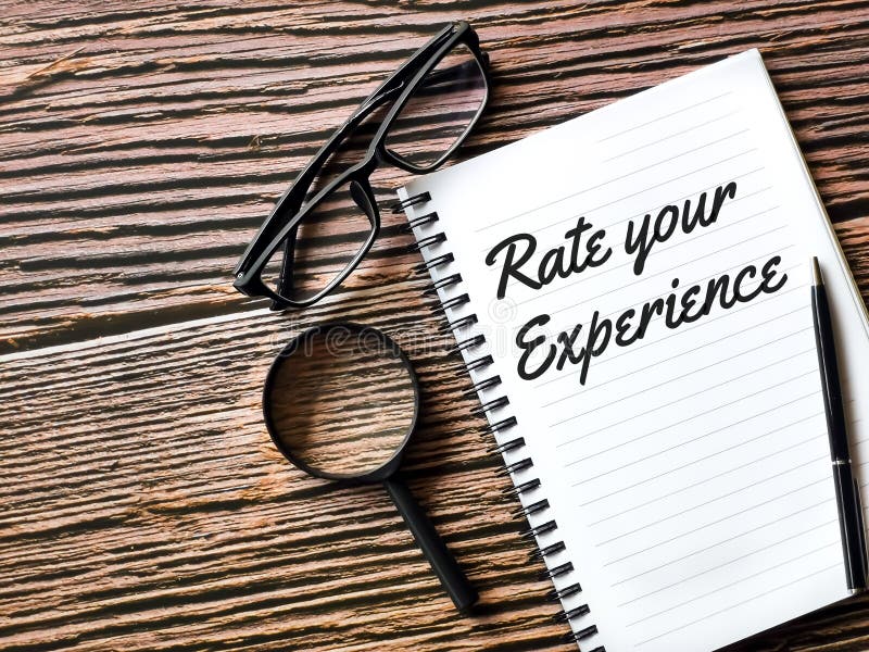 Rate Your Experience. Customer Satisfaction Review. Five Star on Device ...