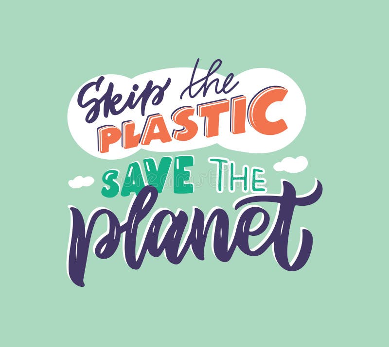 Logo of Zero Waste. Hand Lettering Composition, Emblem, Label, Sticker ...