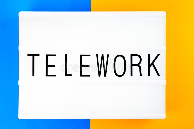 Telework Stock Illustrations – 2,461 Telework Stock Illustrations ...