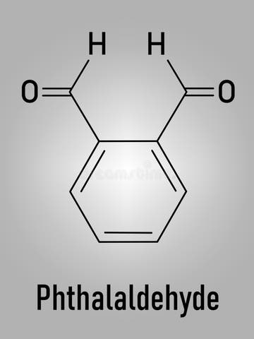 Phthalaldehyde or Ortho-phthalaldehyde, OPA Disinfectant Molecule ...