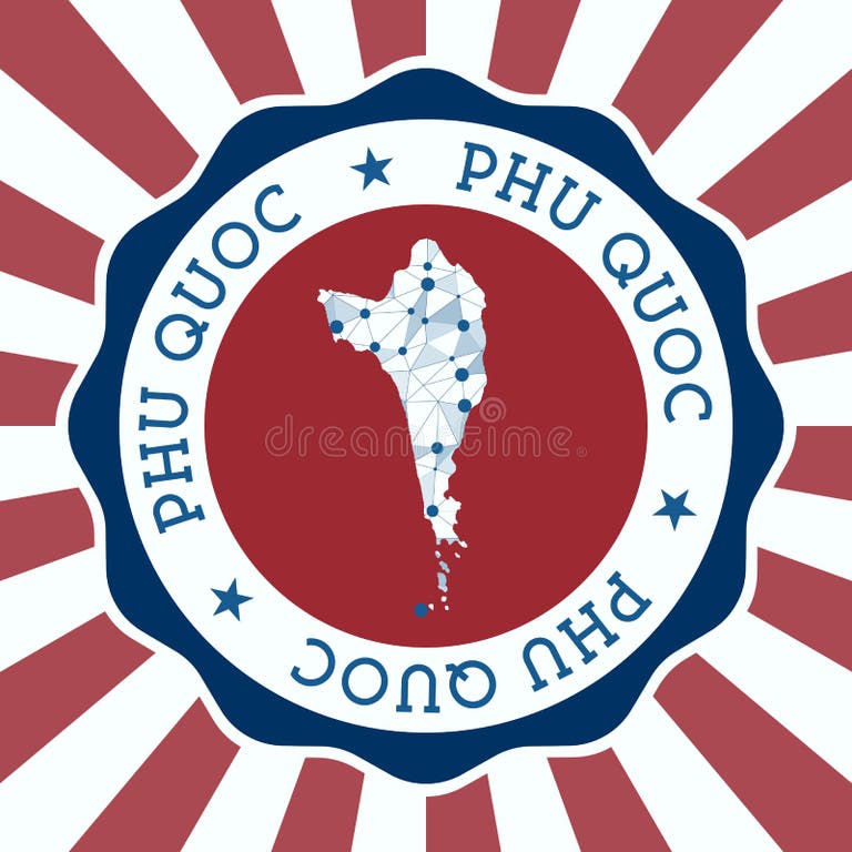 Phu Quoc Badge. stock vector. Illustration of design - 213952363