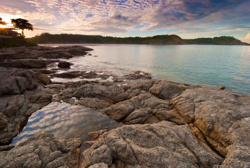 Sunrise Balmoral Beach Seaside Suburb Sydney Australia Stock Photo ...