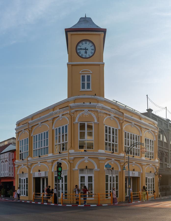 Phuket Old Town - Museum Phuket Building Editorial Stock Photo - Image ...
