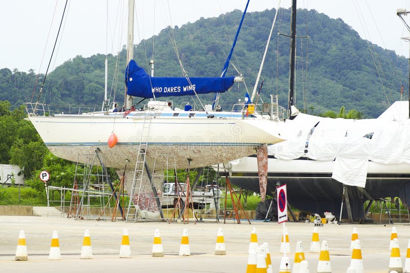 Phuket Port stock image. Image of asia, river, ship, bangkok - 32635335
