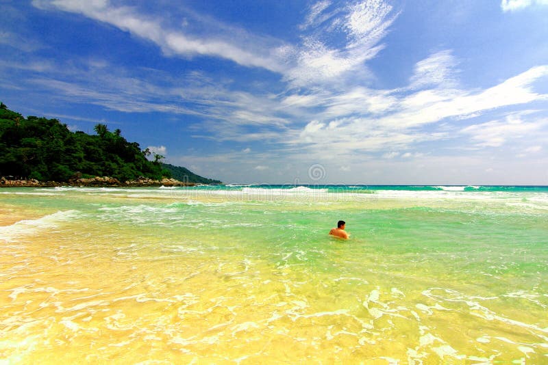 Phuket sea thailand editorial stock image. Image of beach - 43472069