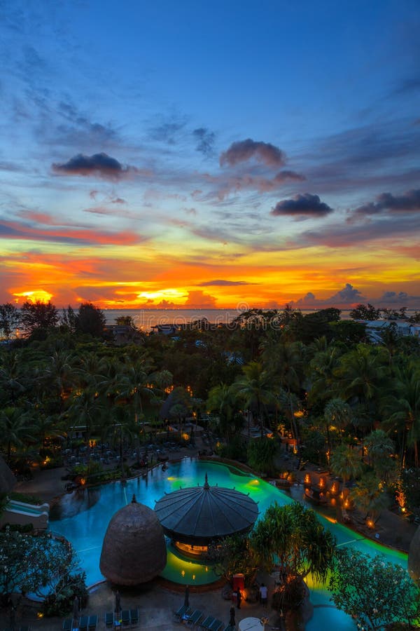Phuket Sunset stock image. Image of dramatic, clouds, landscapes - 4865097